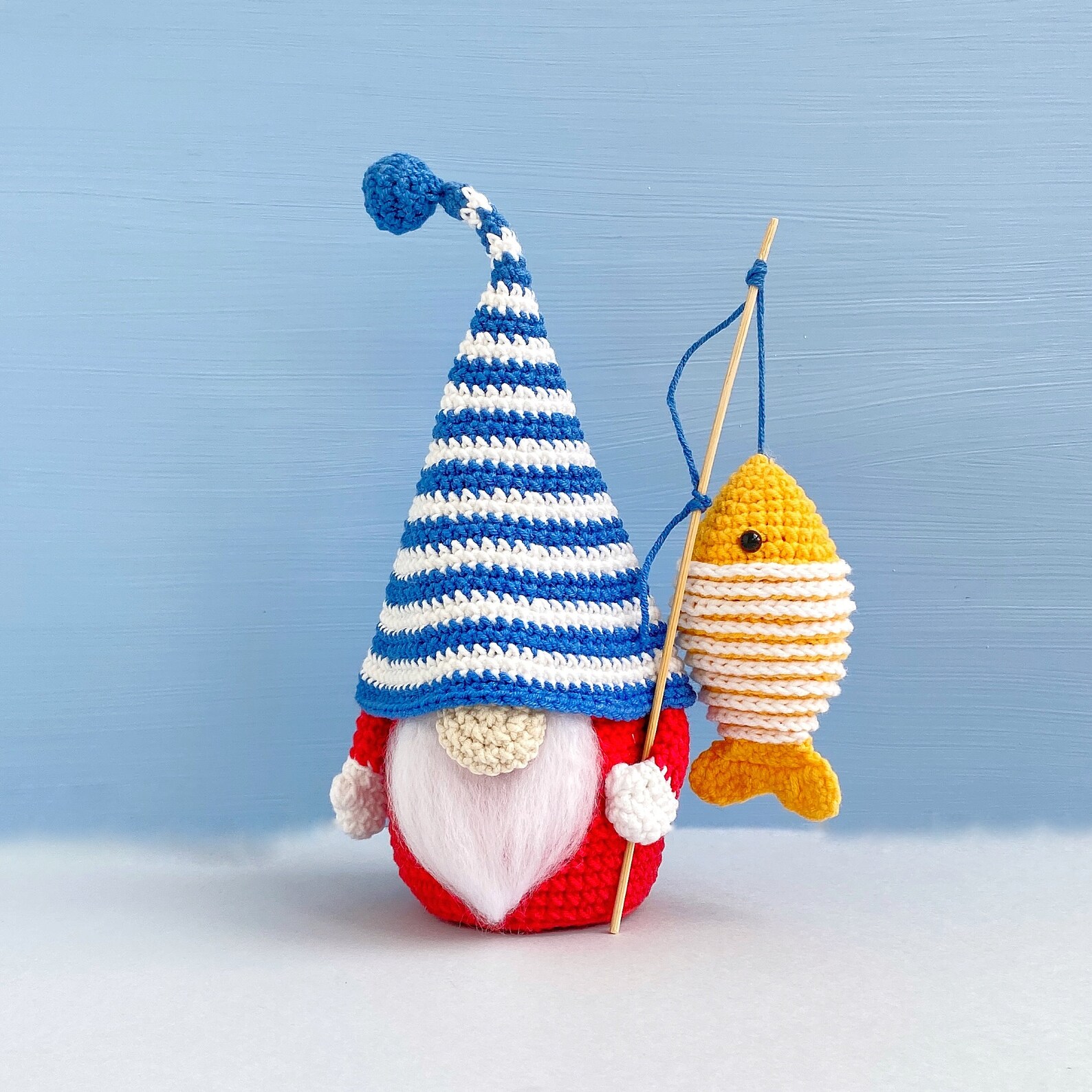 Summer Sea Gnomes Crochet Patterns, Sailor Boy, Lighthouse and ...