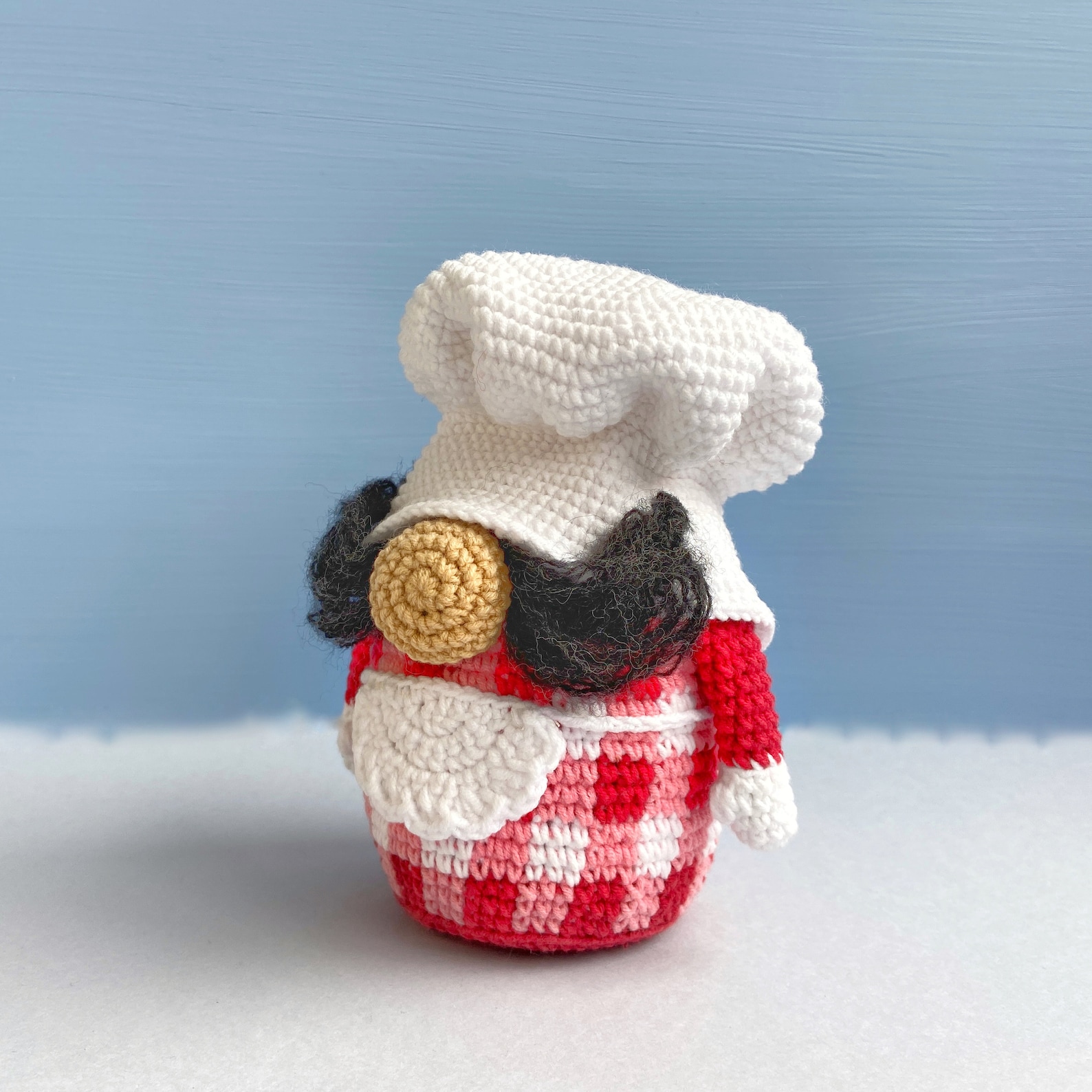 Chef Gnome Crochet Pattern Amigurumi Gift for Mom Kitchen | Etsy
