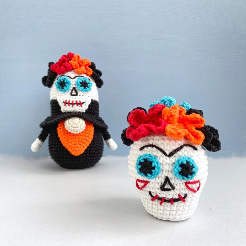 Bundle Halloween Gnomes Crochet Pattern Poison Vial Scull - Etsy