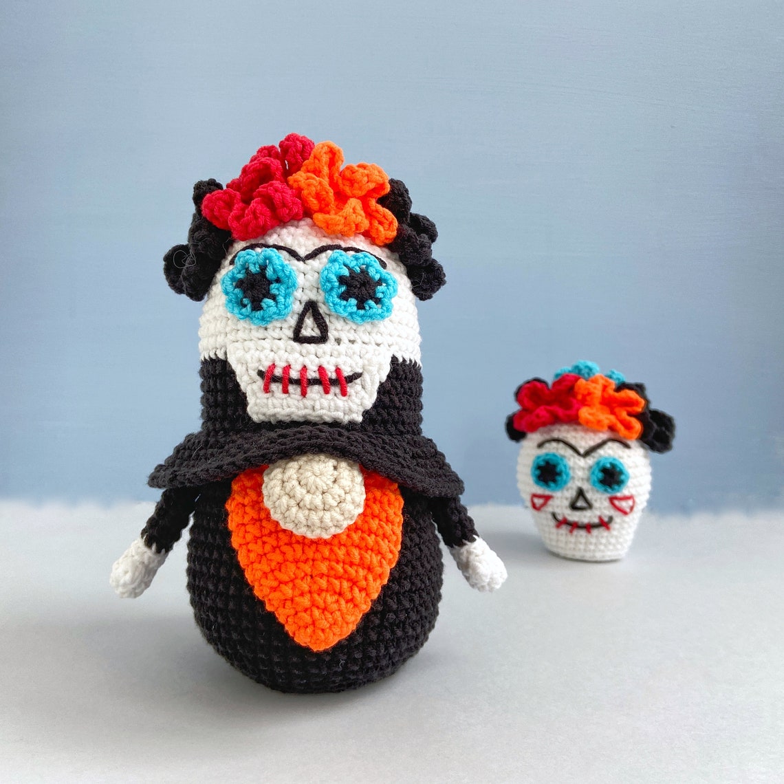 Bundle Halloween Gnomes Crochet Pattern Poison Vial, Scull, Mummy ...