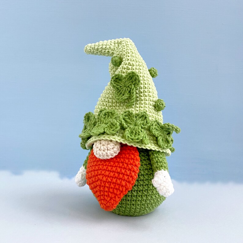 Crochet Pattern Patrick Gnome St Patricks Day Pattern Good - Etsy