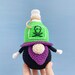 Halloween Poison Vial Gnome Crochet Pattern With Keychain Poison Vial ...