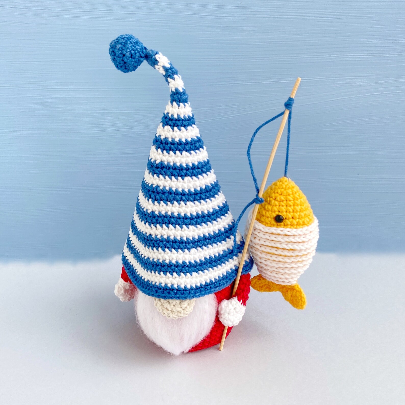Summer Sea Gnomes Crochet Patterns, Sailor Boy, Lighthouse and ...