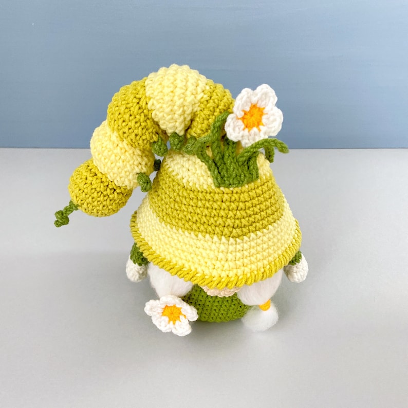 Caterpillar Gnome Crochet Pattern Garden Gnome PDF Tutorial - Etsy