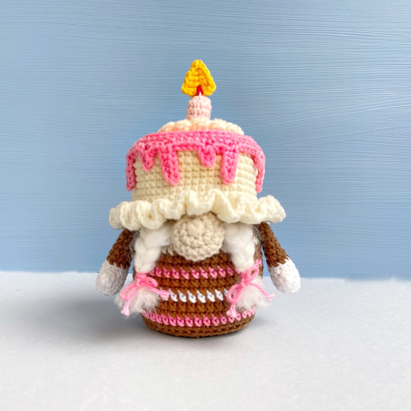 Birthday Cake Gnome Pattern Crochet Amigurumi Pdf Pattern - Etsy