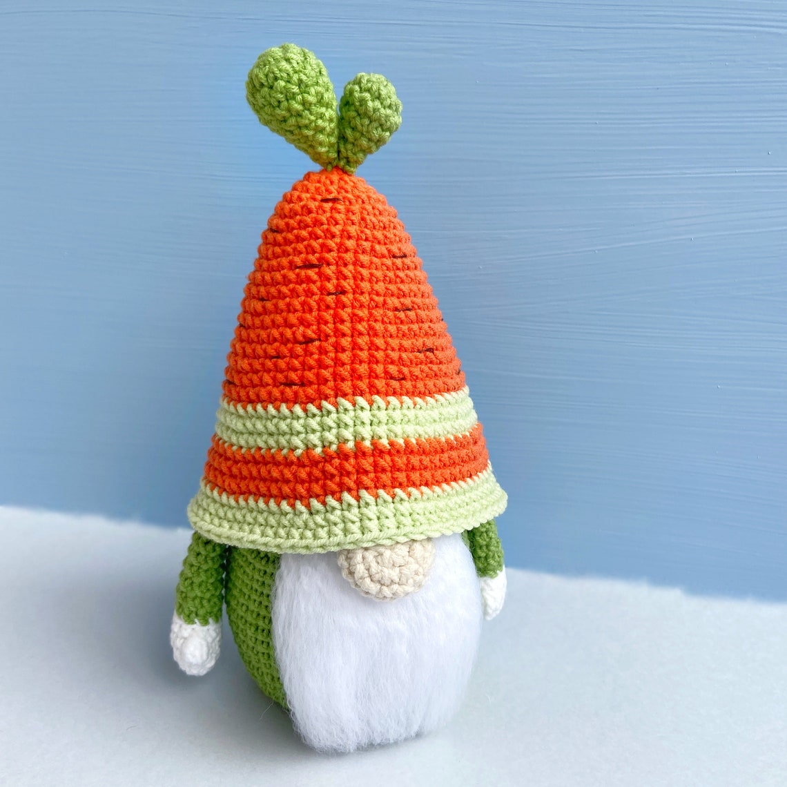 Easter Carrot Gnome Crochet Pattern Easter Basket Spring - Etsy
