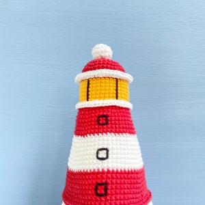 Crochet Pattern Lighthouse Gnome, Summer Gnome Tutorial, PDF Pattern ...
