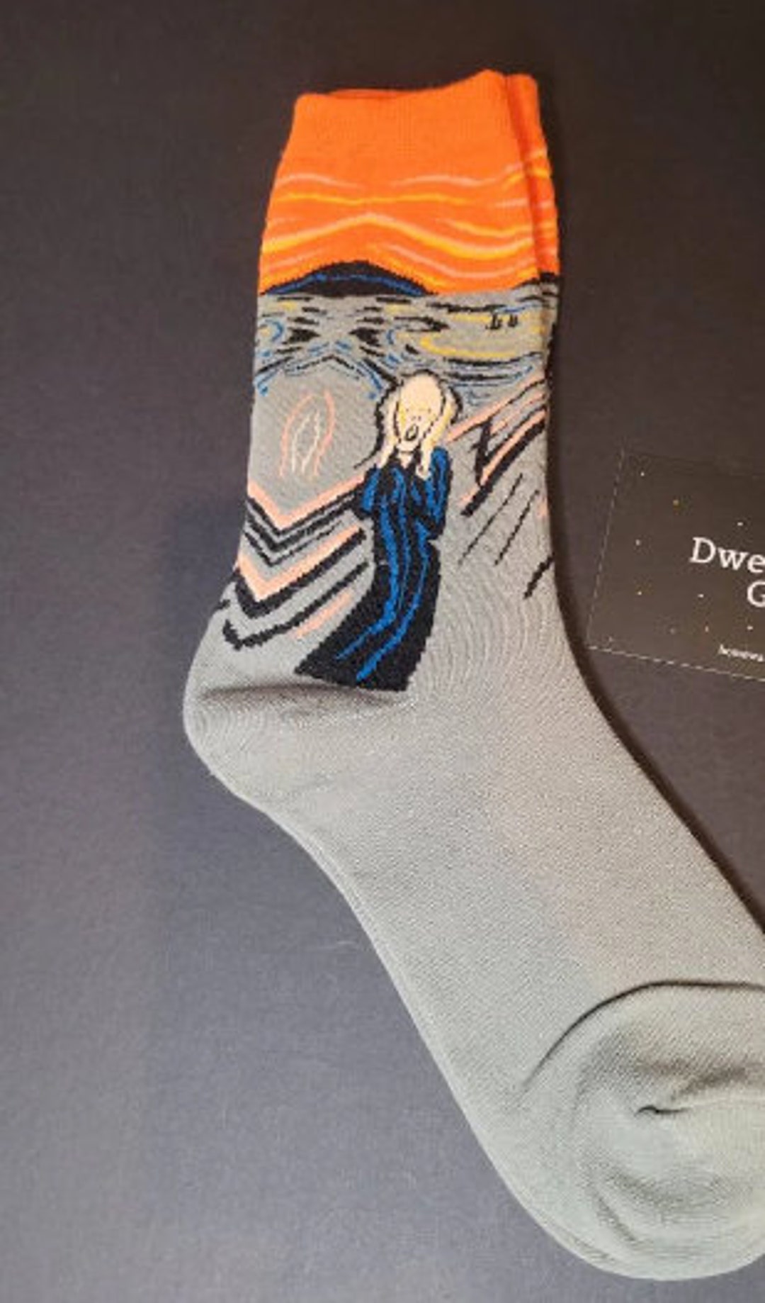 The Scream Edvard Munch Art Socks Artist Gift Painter Present - Etsy