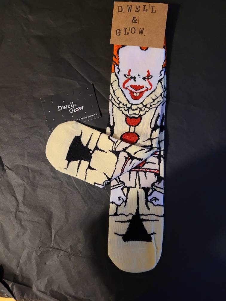 Fun Horror Halloween IT Film Pennywise Re-boot Style Sock - Etsy