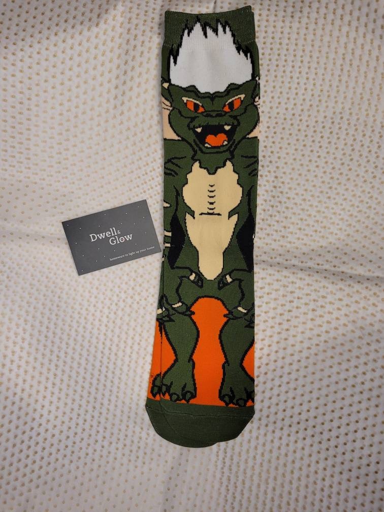 Gremlins Film Socks Featuring Evil Stripe From the Eighties Horror ...