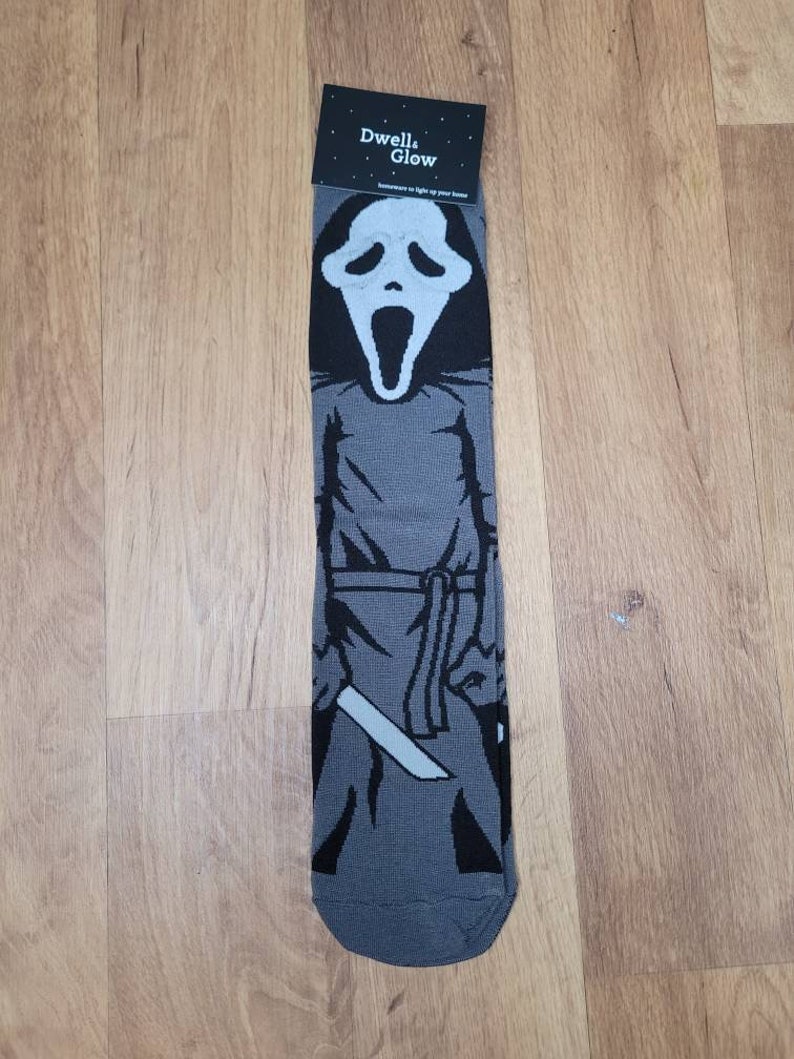 Fun Horror Slasher Movie Scream Film Ghost Face Socks Fun Film - Etsy