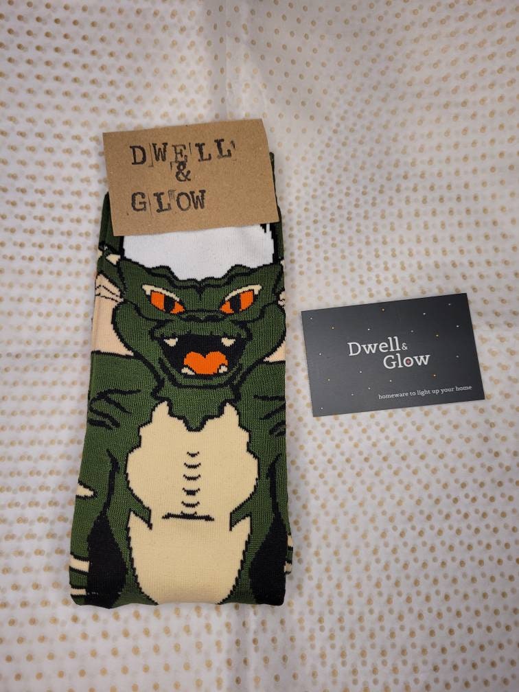 Gremlins Film Socks Featuring Evil Stripe From the Eighties Horror ...