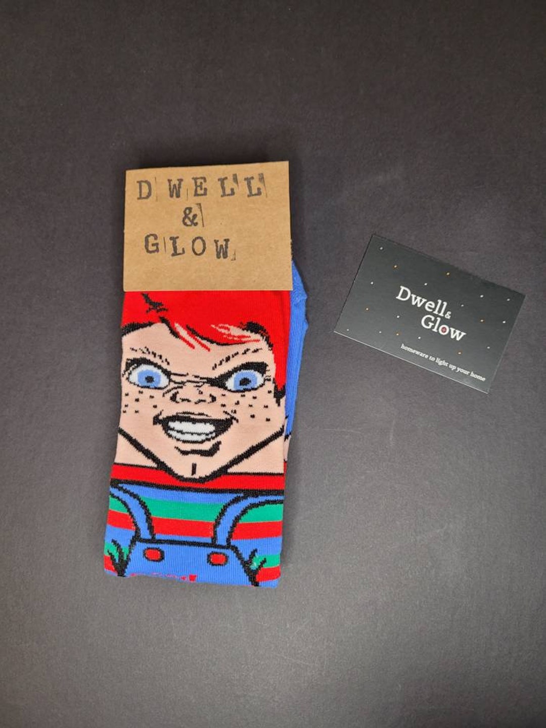 Fun Horror Movie Socks Chucky Child's Play Film Goth Slasher Film - Etsy