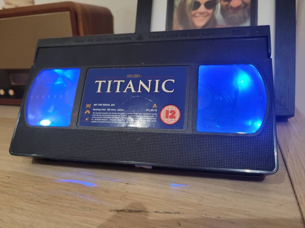 Retro VHS Night Light 90s 80s Cine Star Wars El retorno del Jedi Film ...