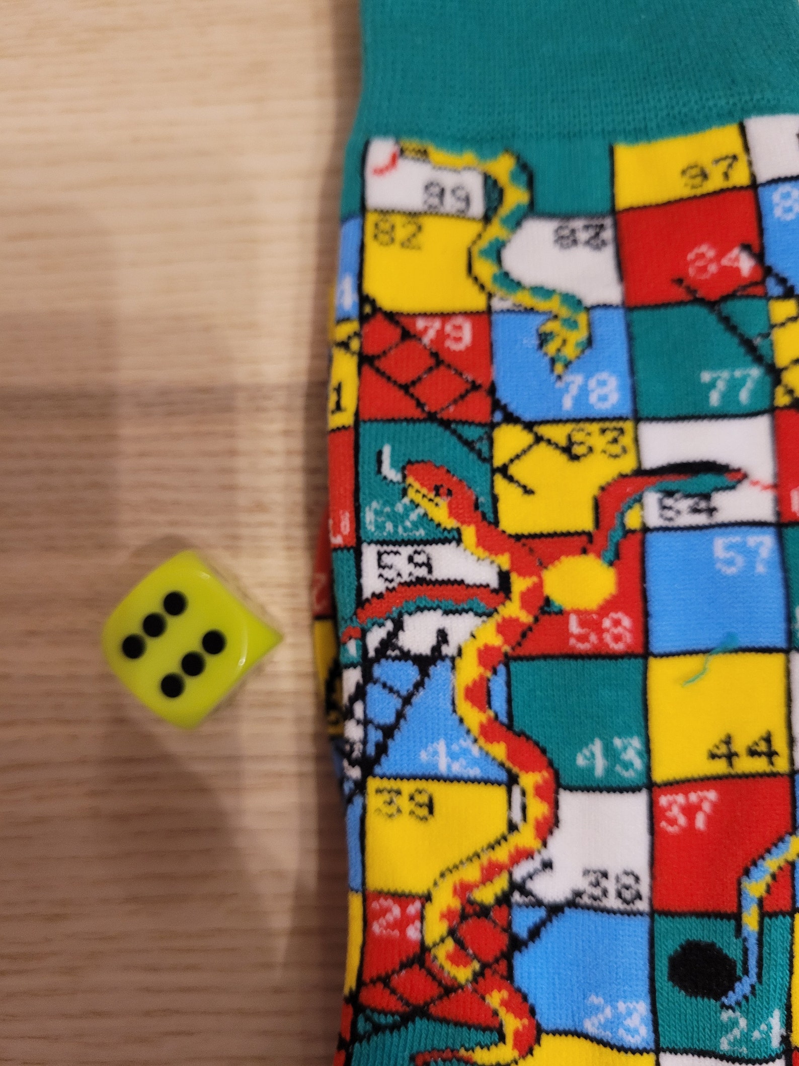 Fun Boardgame Snakes and Ladders Chutes and Ladders Socks Gamer Geek ...
