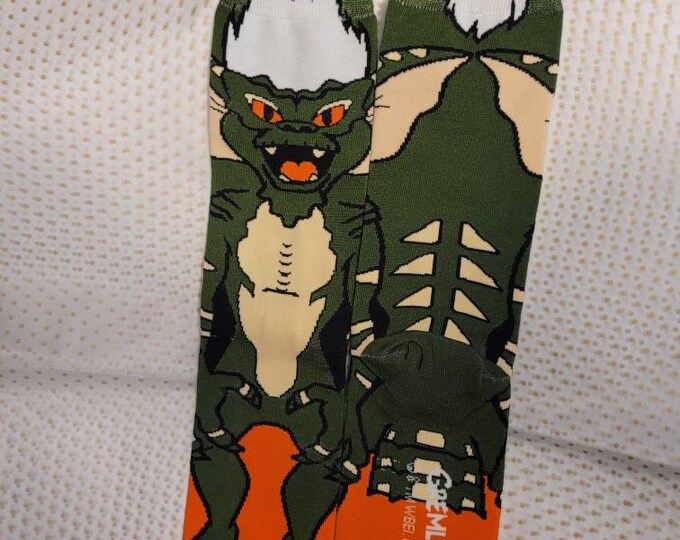 Gremlins Film Socks Featuring Evil Stripe From the Eighties Horror ...