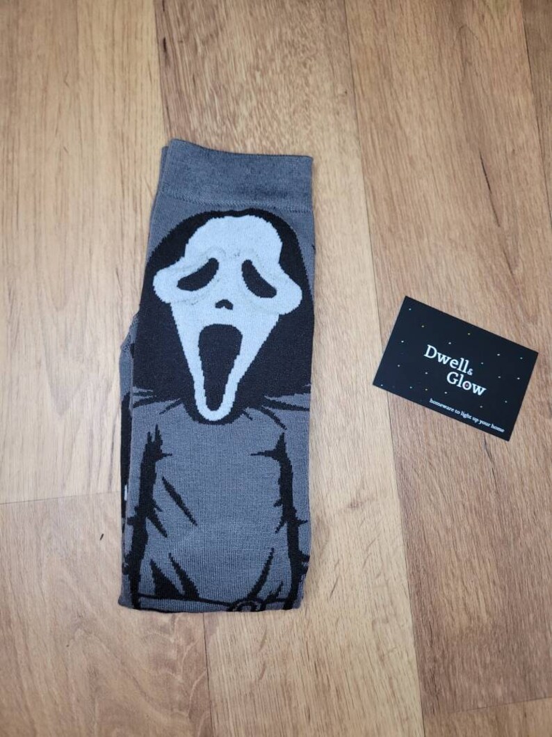 Fun Horror Slasher Movie Scream Film Ghost Face Socks Fun Film - Etsy