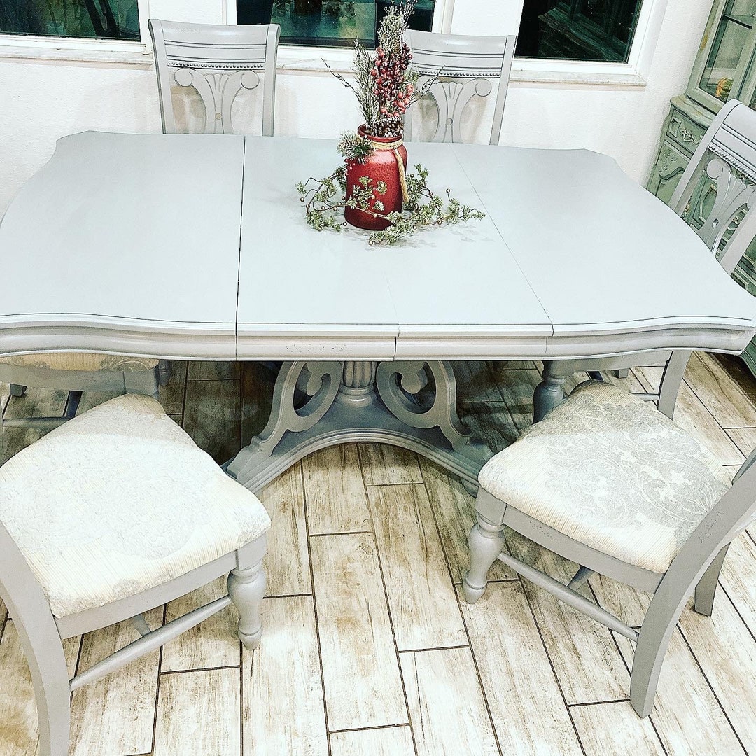 Beautiful Refinished Table - Etsy