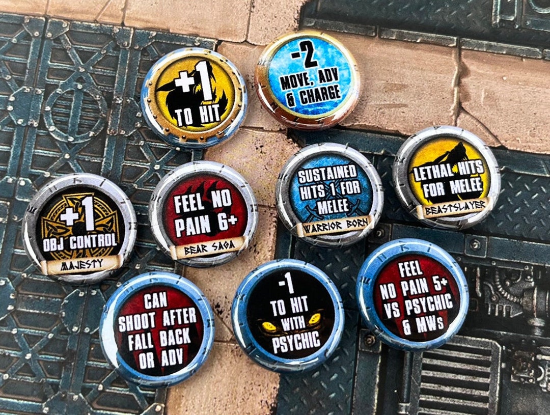 Wolf Lord Token Set - Etsy