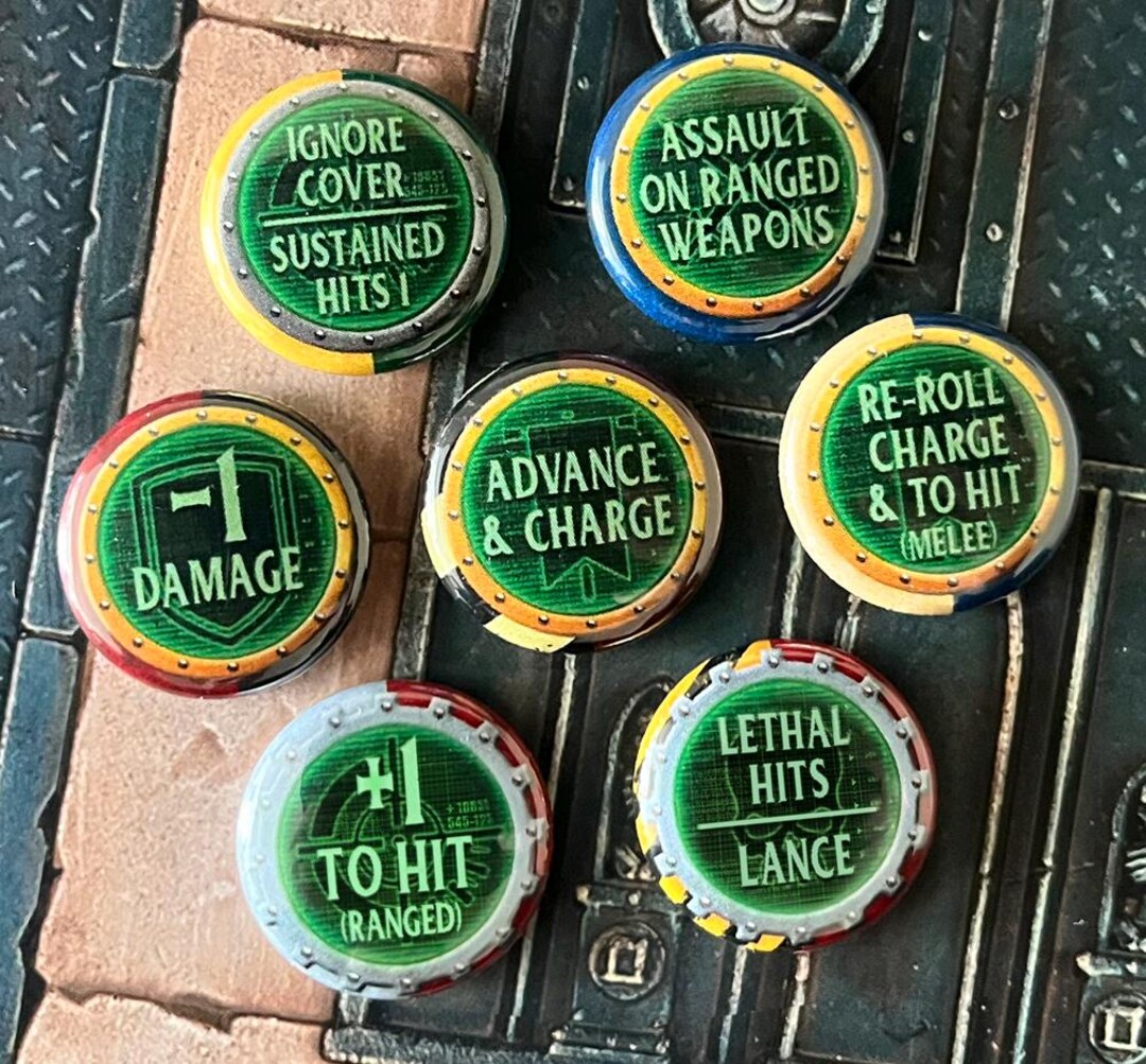 Knight Bondsmen Token Set - Etsy