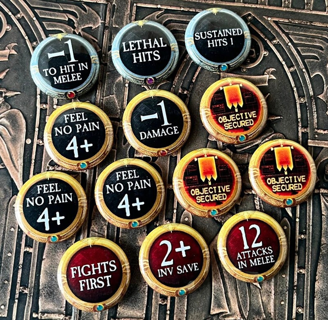Gold Guard Token Set - Etsy