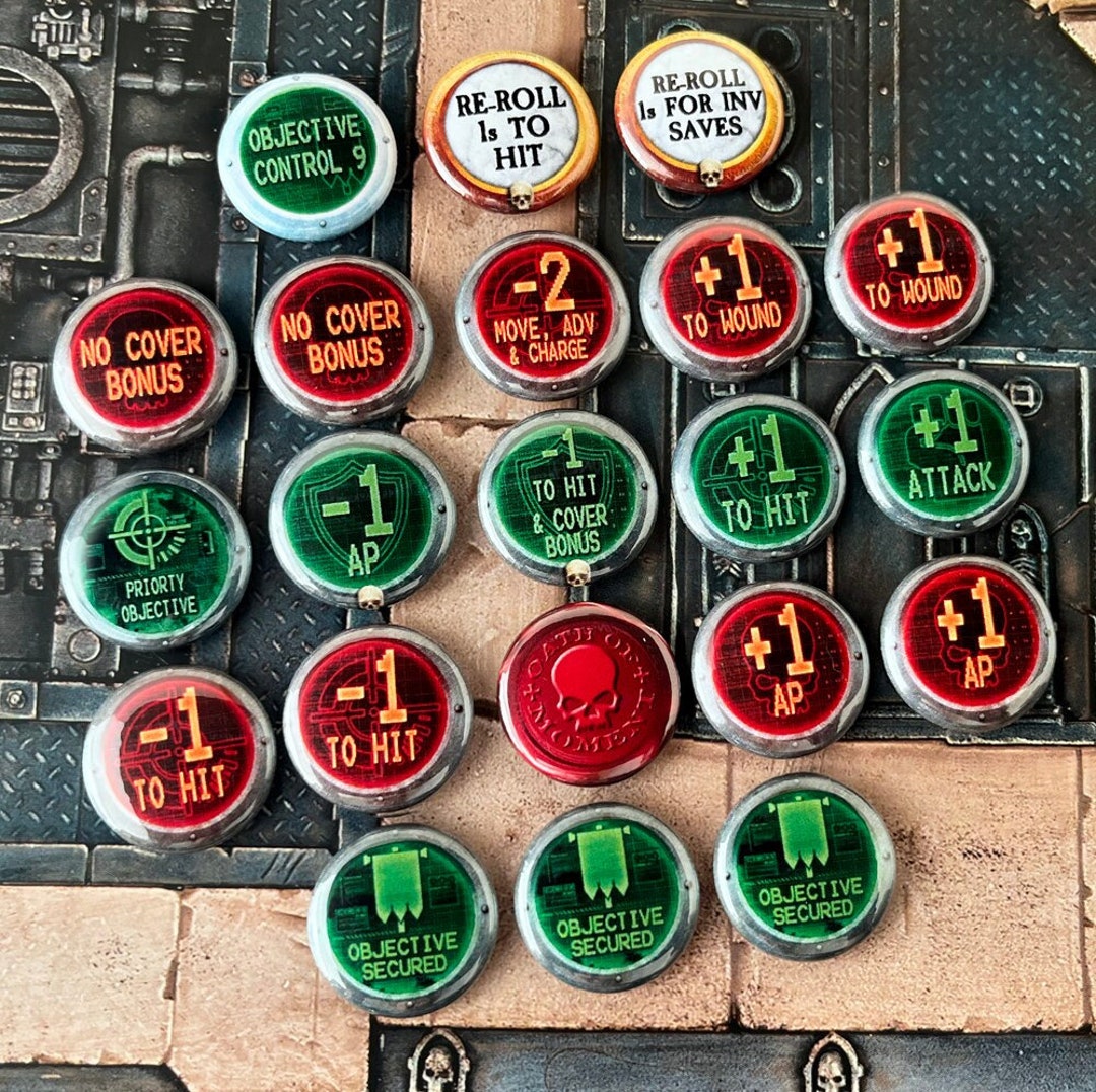 Space Marine Token Set - Etsy