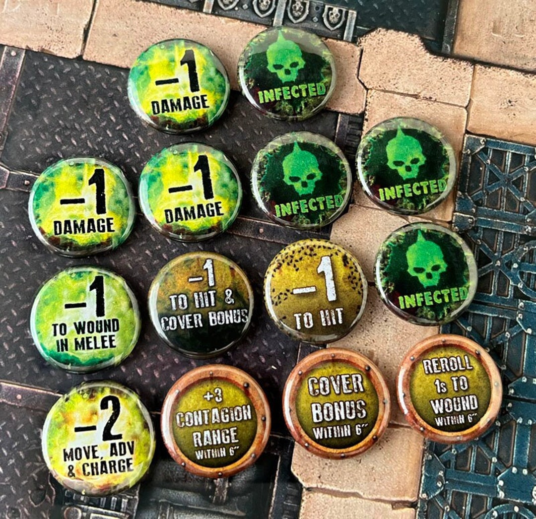 Death & Decay Token Set - Etsy