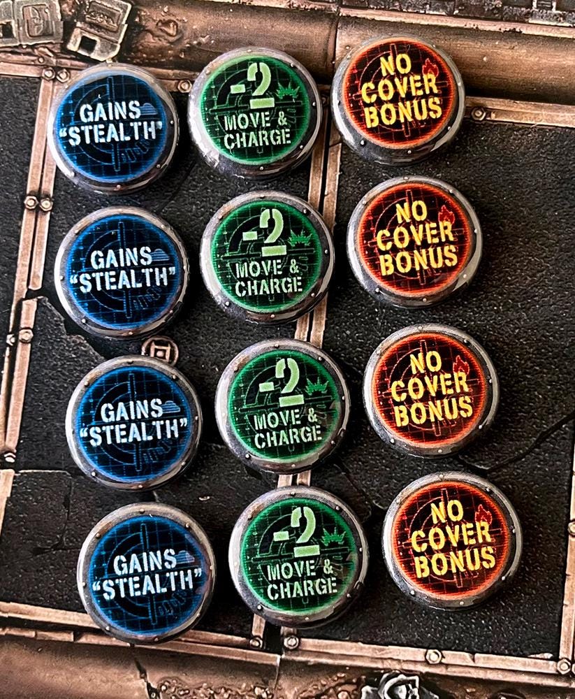 Guardsmen Token Sets - Etsy