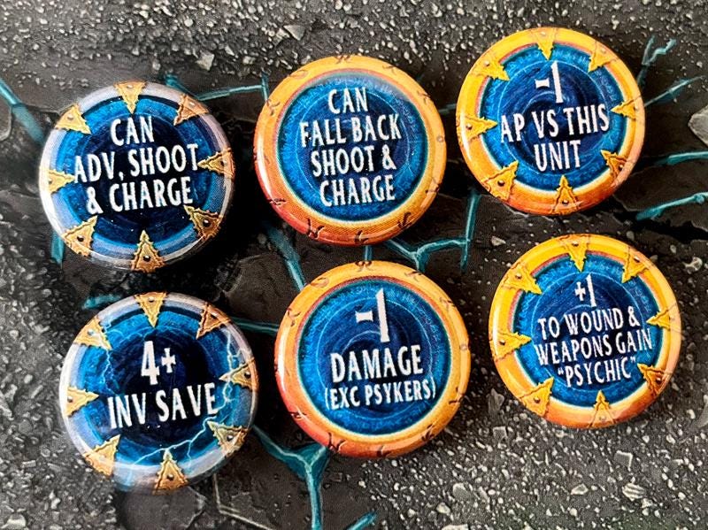 Dark Sorcerer Token Set (updated) - Etsy