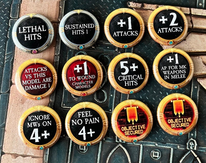 Gold Guard Token Set [updated] - Etsy