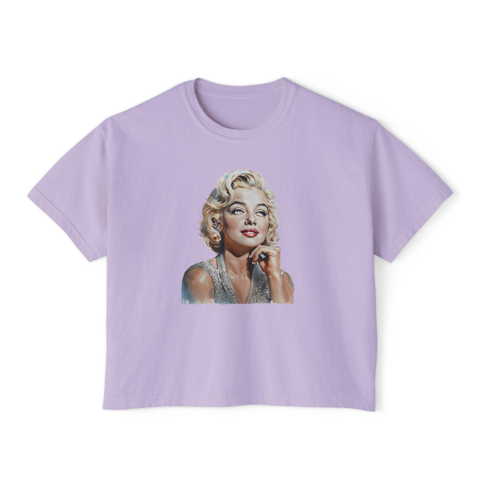 Marilyn Monroe the Hollywood Starlet Stylish Pastel Boxy T-shirts ...
