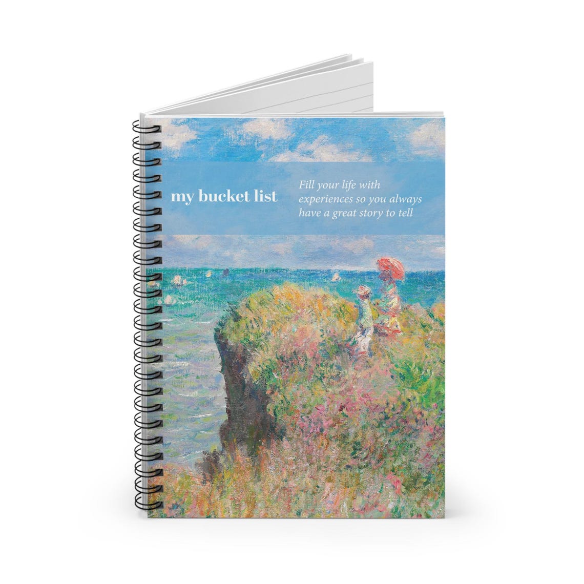 My Bucket List - Spiral Notebook - Ruled Line | Therapy Journal | Gift ...
