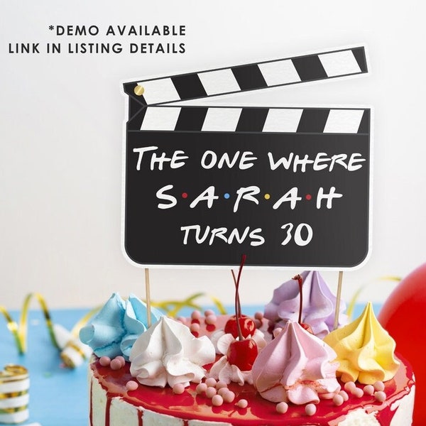 30 Cake Topper - Etsy