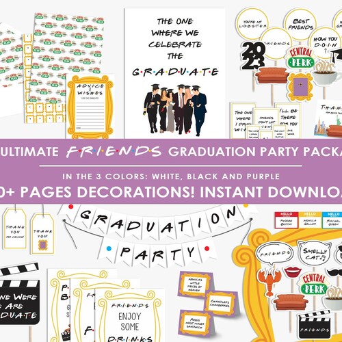 Friends Printable Poster Party Props - Etsy