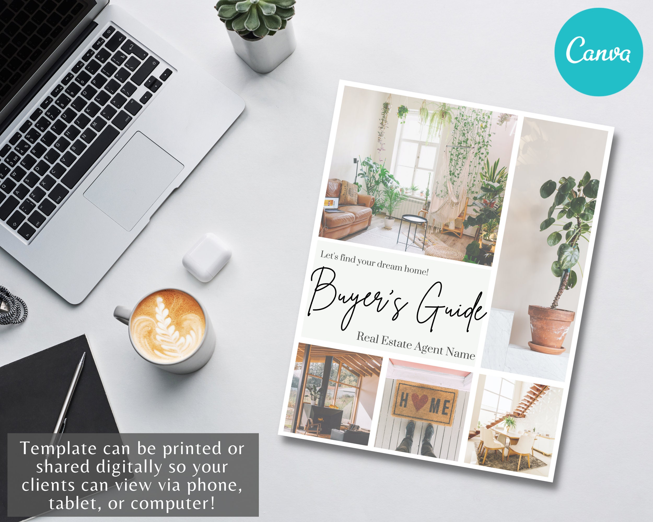 Buyer's Guide Template Welcome Packet of Resources Real Estate ...