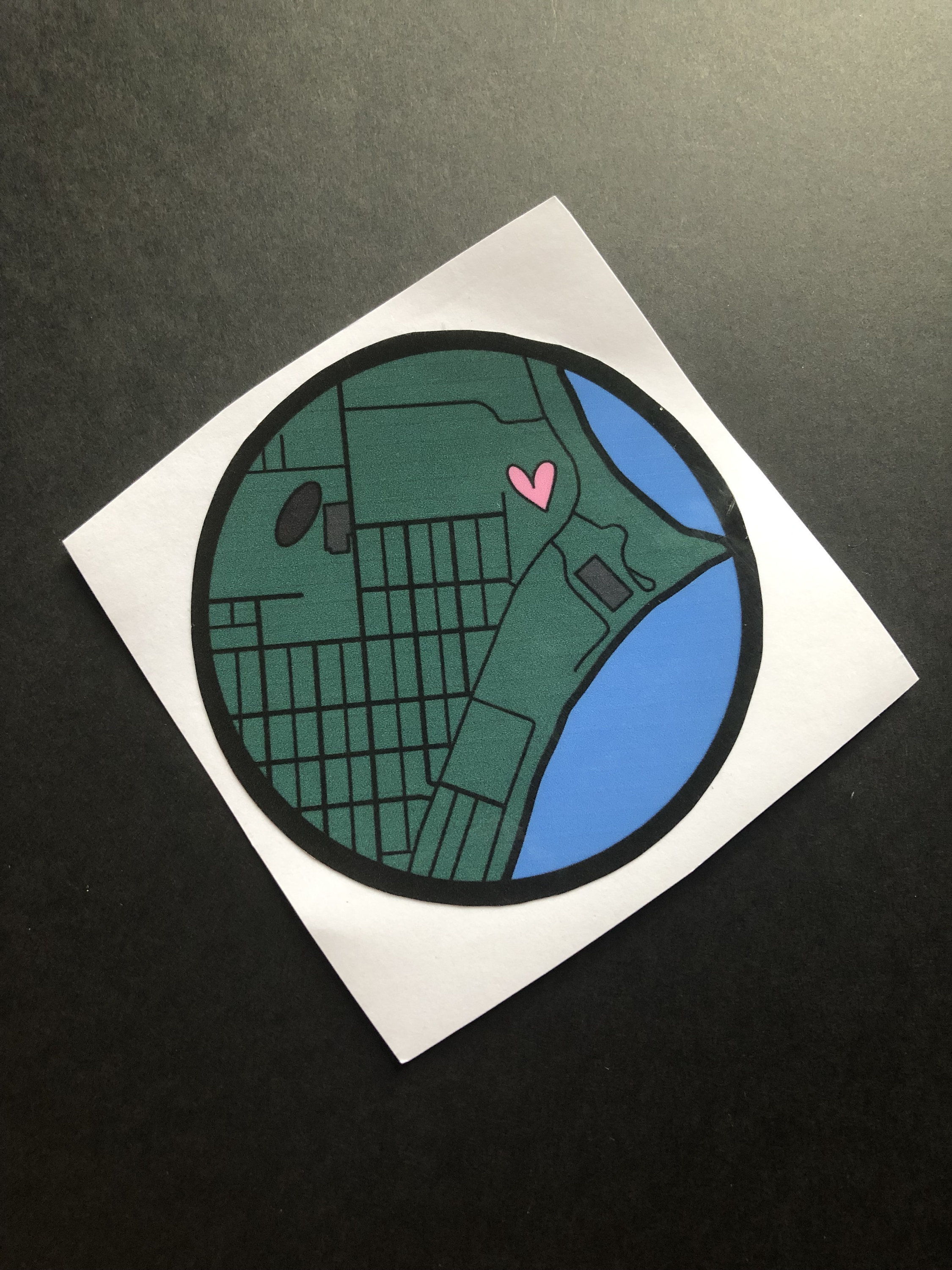 Sticker Custom Location - Etsy