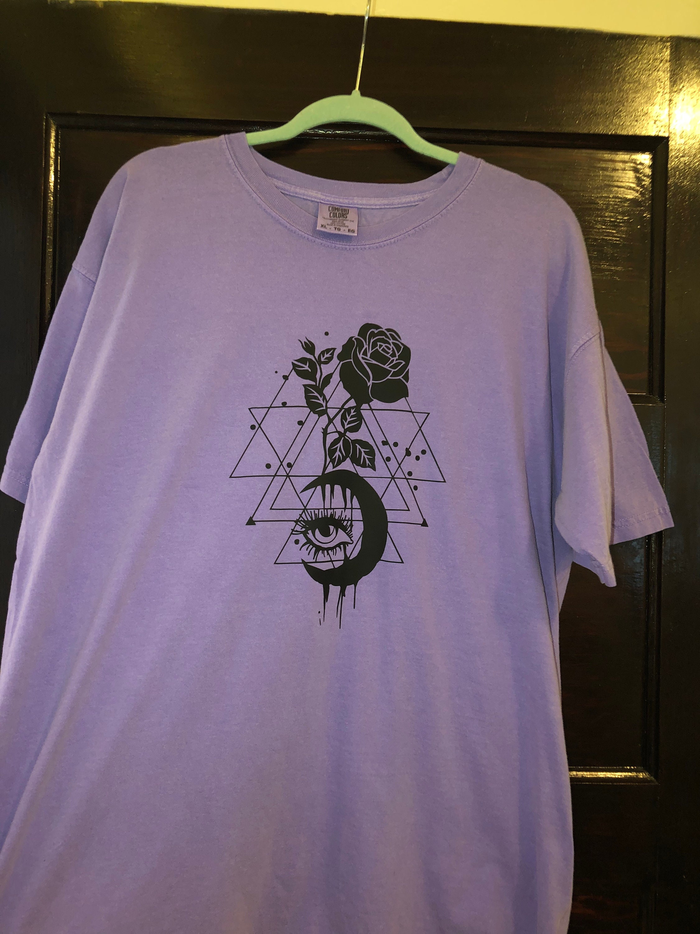 Rose Graphic Tee - Etsy