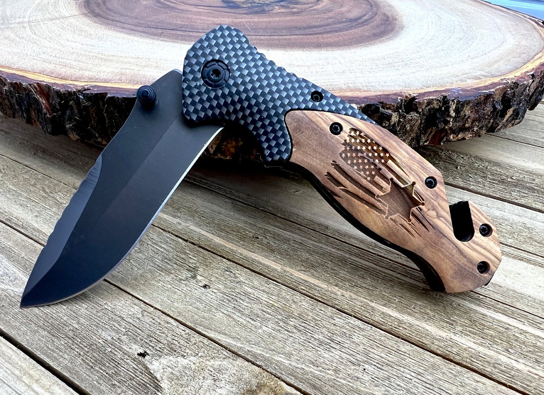 Law Enforcement Knife Police, Sheriff Pocket Knife - Etsy