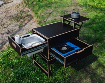 Mobile Camping Kitchen, Campingkitchen, Outdoor Kitchen, Campingküche ...