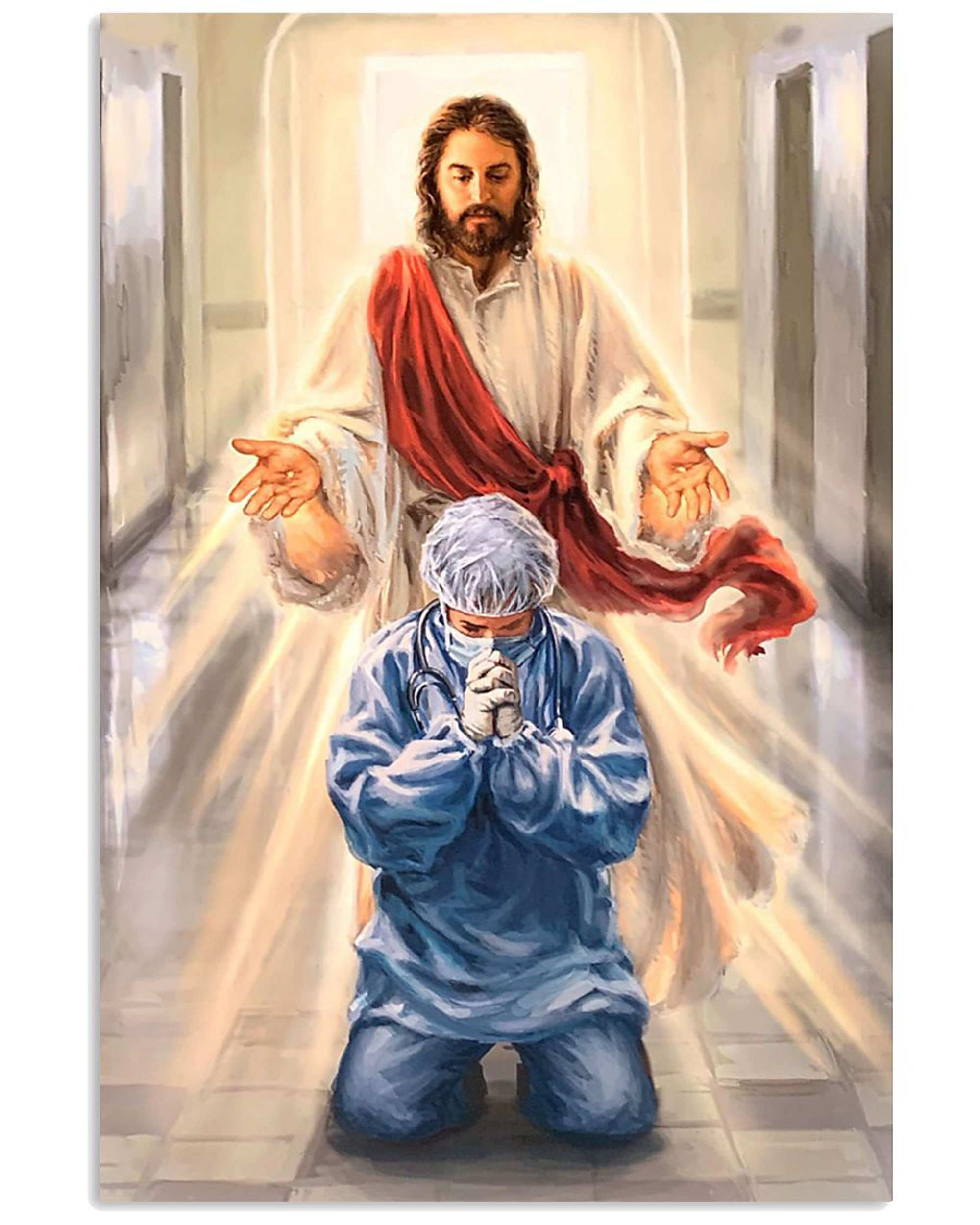 Jesus help you Nurse Poster Wall Decorate Bedroom Decoration | Etsy