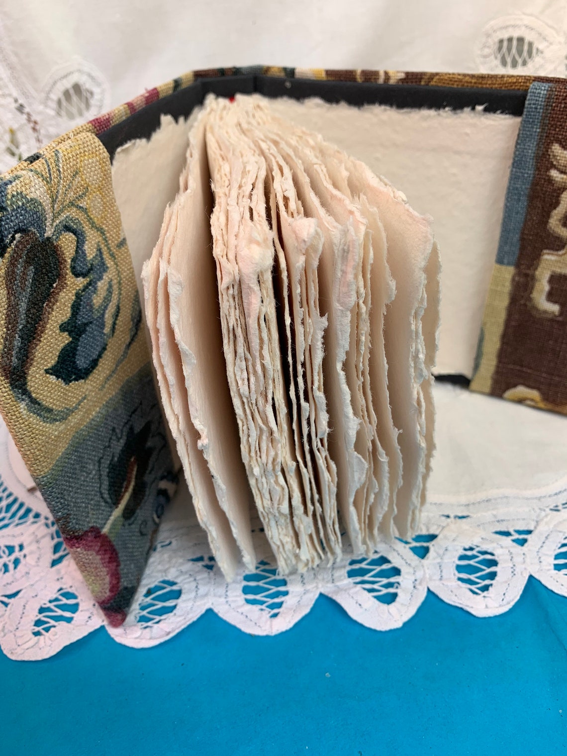 Diario de papel hecho a mano | Etsy