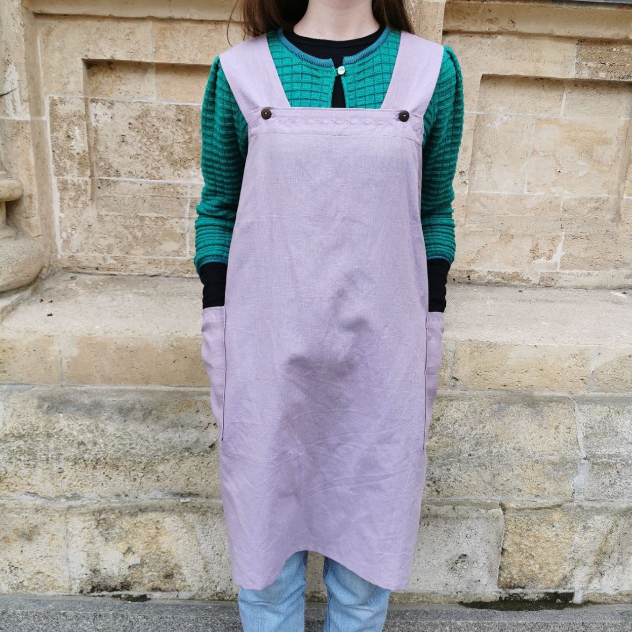 Japanese Apron Sewing Pattern PDF XXS-5XL Plus Size, Cross Back Apron ...