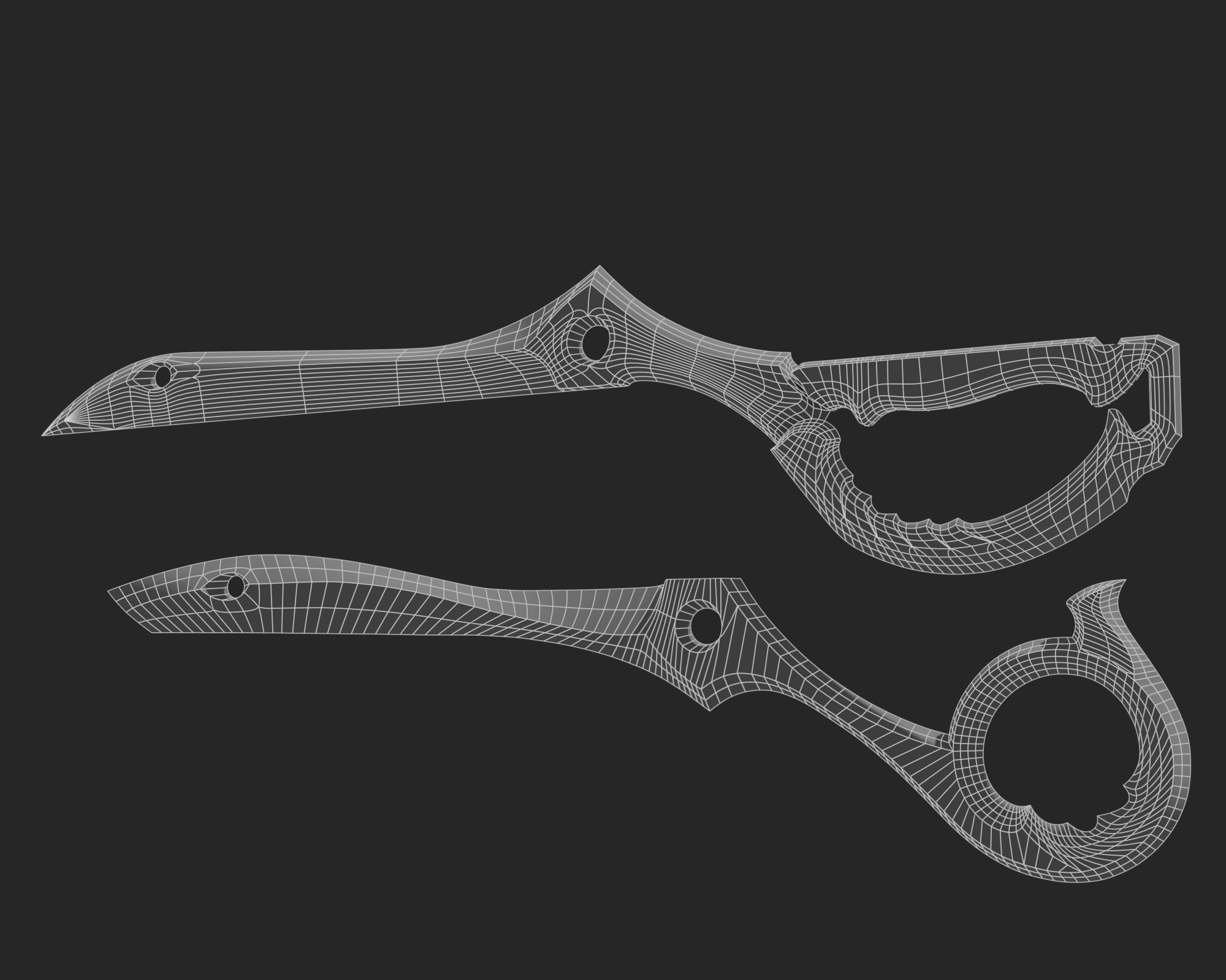 Scissor Blade Ryuko Matoi / Kill La Kill / Nui Harime Blade / 3D Print ...