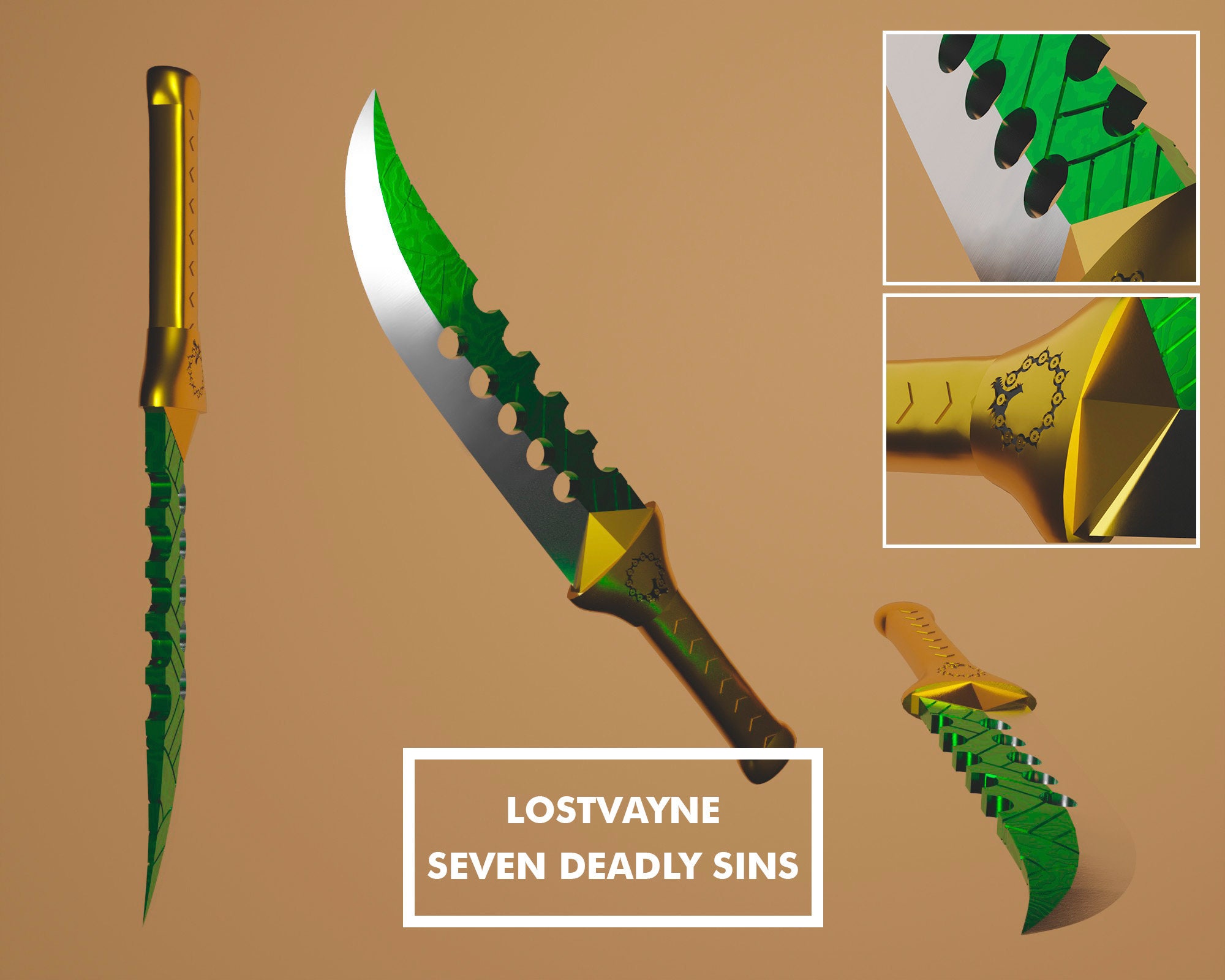 Nanatsu No Taizai Meliodas Sword