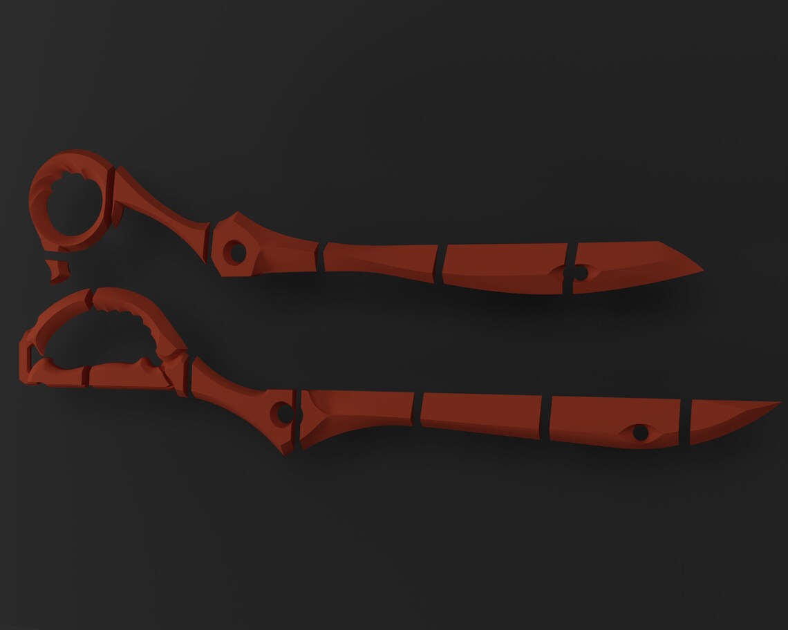 Scissor Blade Ryuko Matoi / Kill La Kill / Nui Harime Blade / 3D Print ...