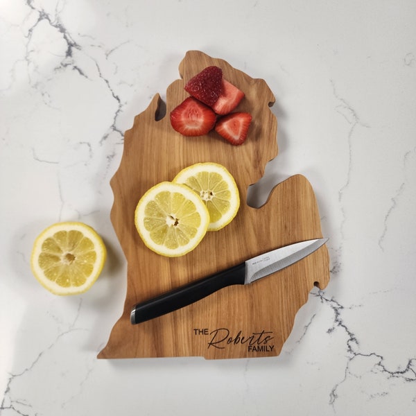 Michigan State Tray - Etsy