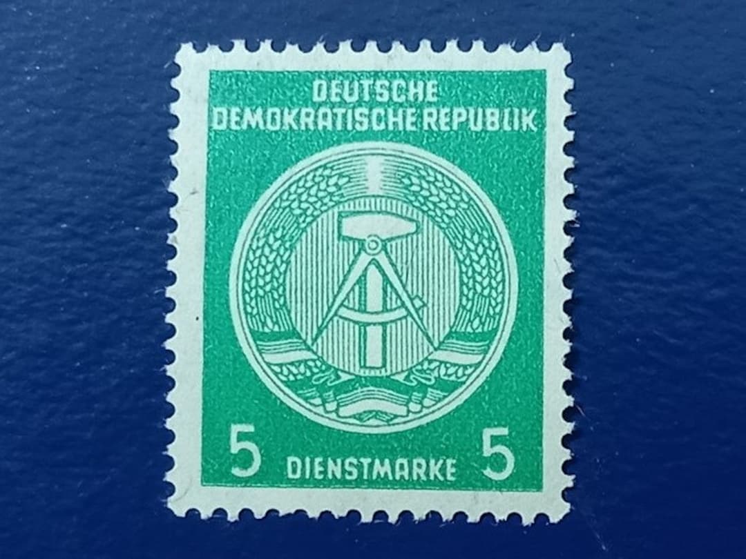 Postage Stamp Germany DDR 1956 - Etsy