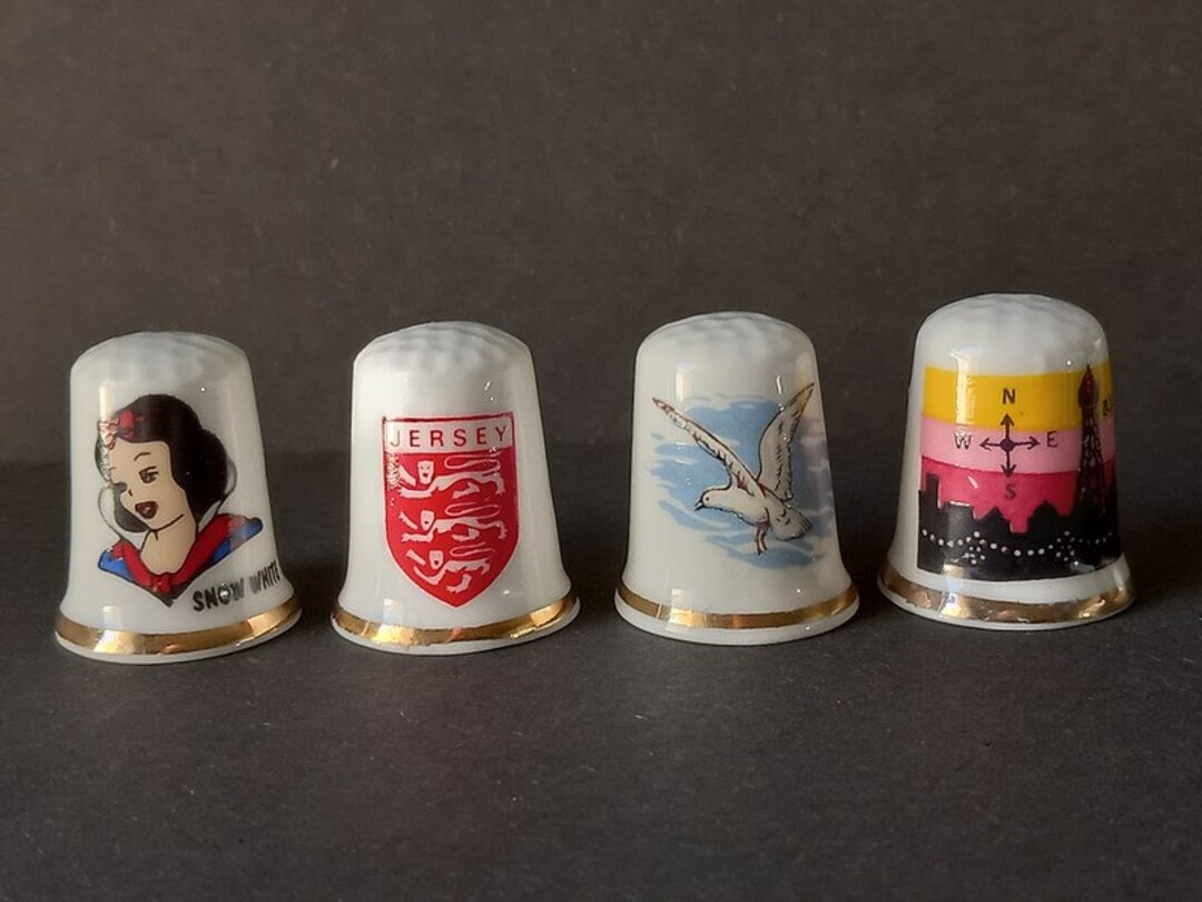 Collector's Signature Thimbles, Vintage - Etsy