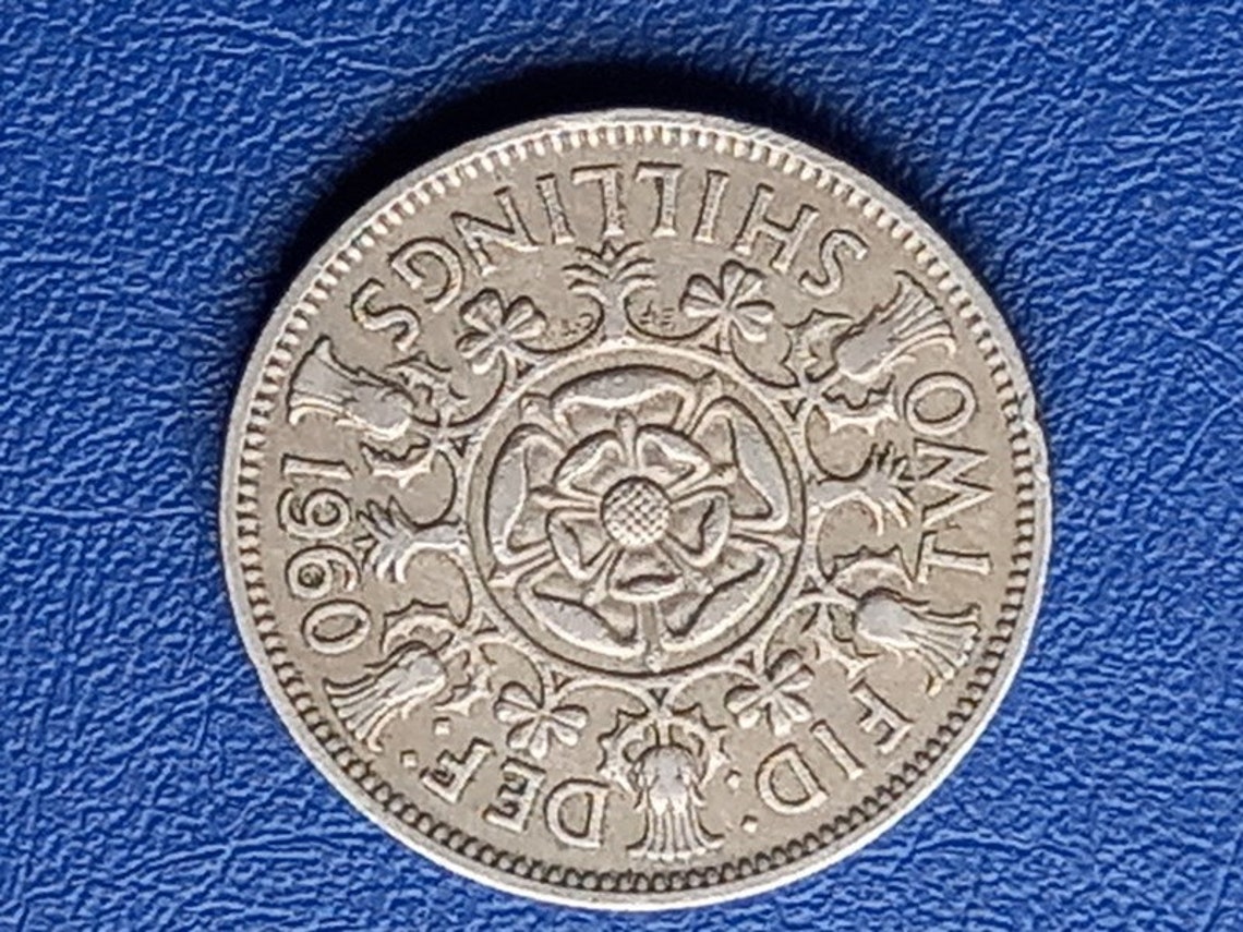 Two Shilling Fid Def Coin 1960 - Etsy