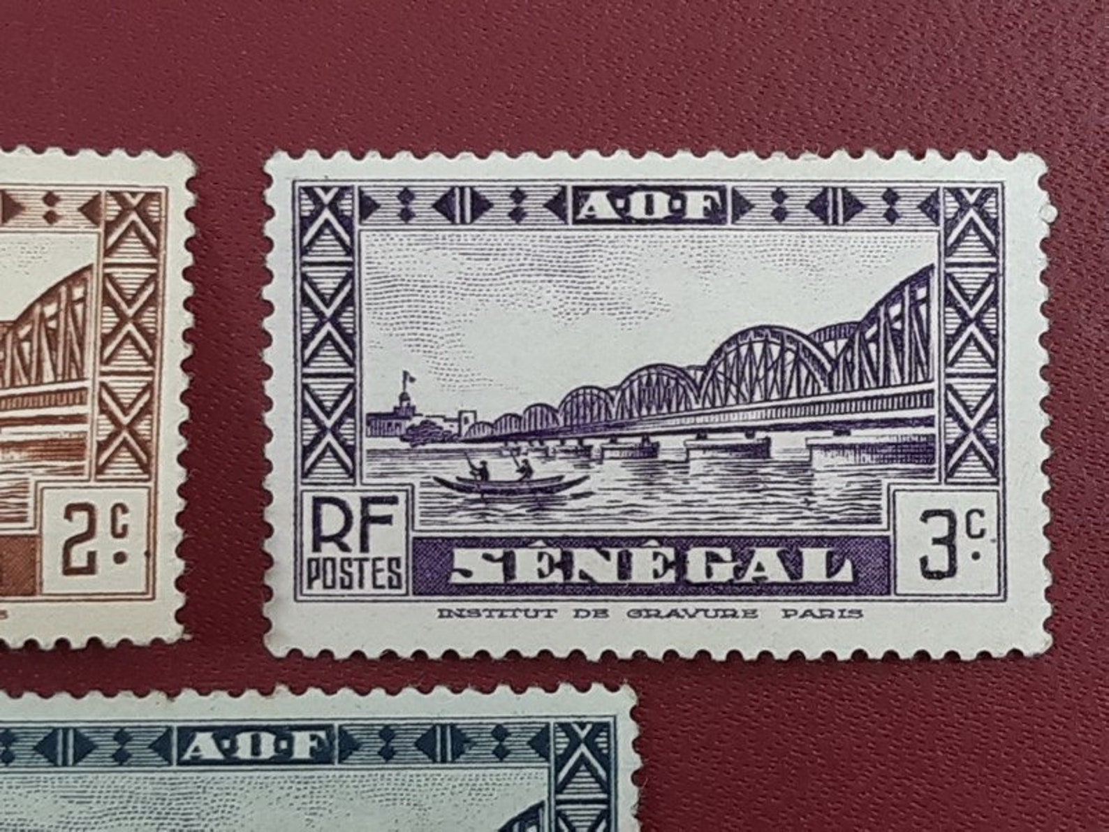 Senegal Postes RF Stamp Set - Etsy